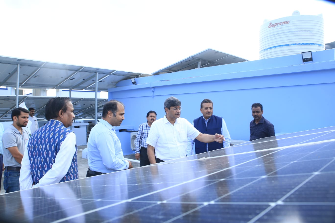 CMD, NTPC inaugurates the 55 kWp Grid Connected Roof Top Solar Plant at ...