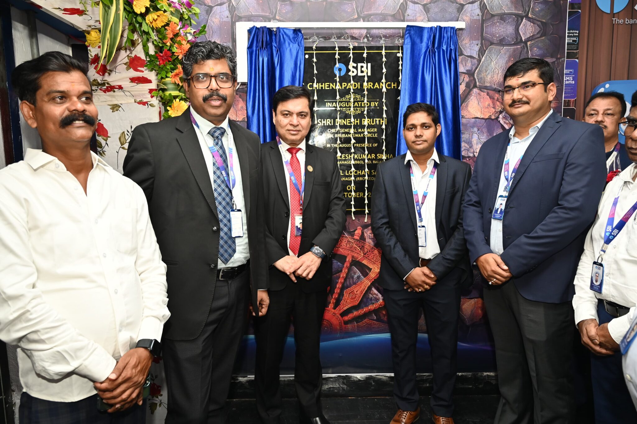 SBI Bhubaneswar Circle inaugurated 902th Branchat Chhenapadi ...